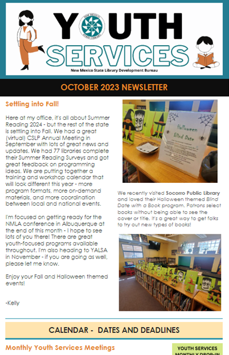 Youth Services | New Mexico State Library